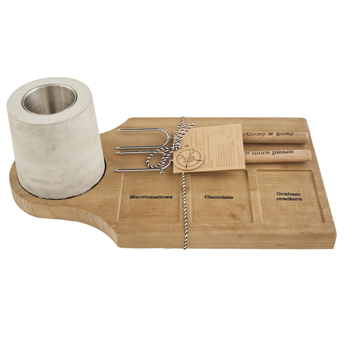 S'more Roasting Board Set – Sandy's Secret Wednesdays Unique Boutique