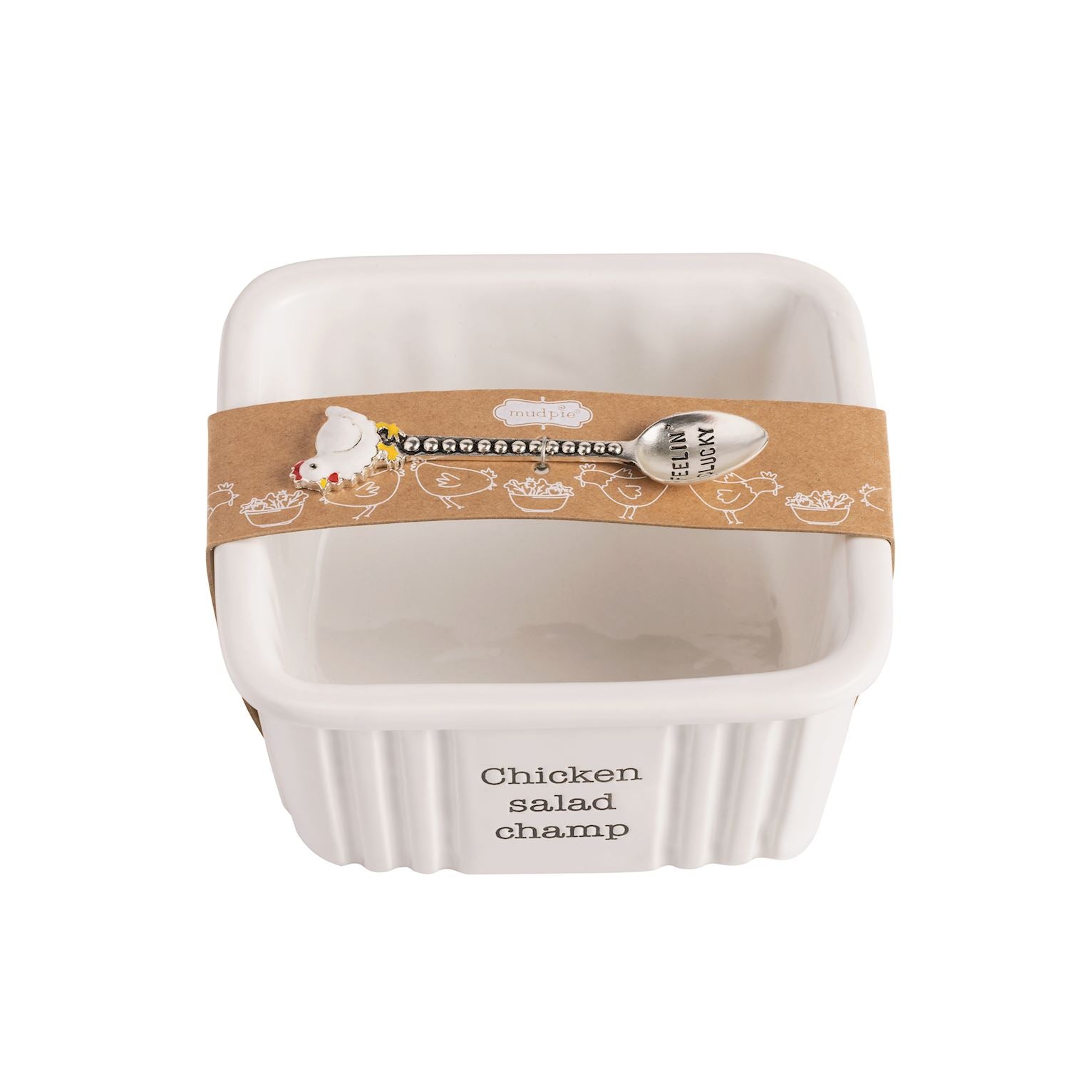 Chicken Salad Server Set – Sandy's Secret Wednesdays Unique Boutique