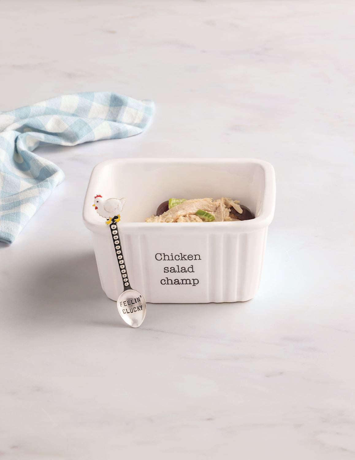 Chicken Salad Server Set – Sandy's Secret Wednesdays Unique Boutique