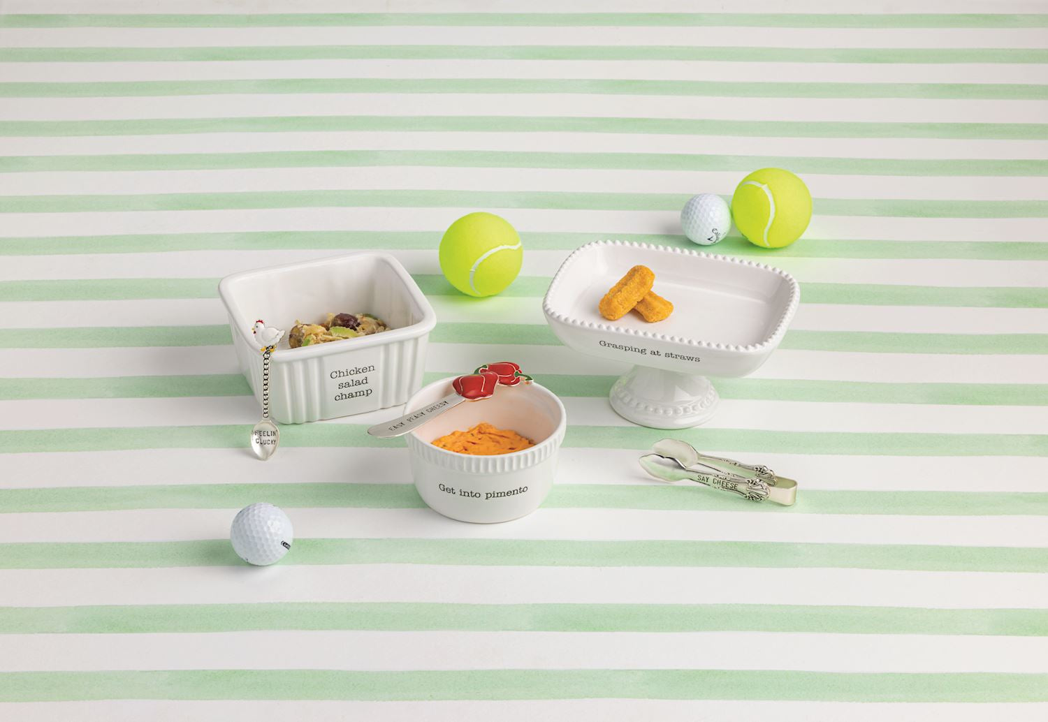 Chicken Salad Server Set – Sandy's Secret Wednesdays Unique Boutique