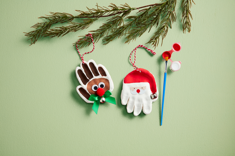 Christmas Handprint Ornament Kit – Sandy's Secret Wednesdays Unique ...