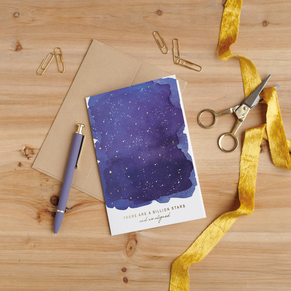 A Billion Stars Aligned Card – Sandy's Secret Wednesdays Unique Boutique