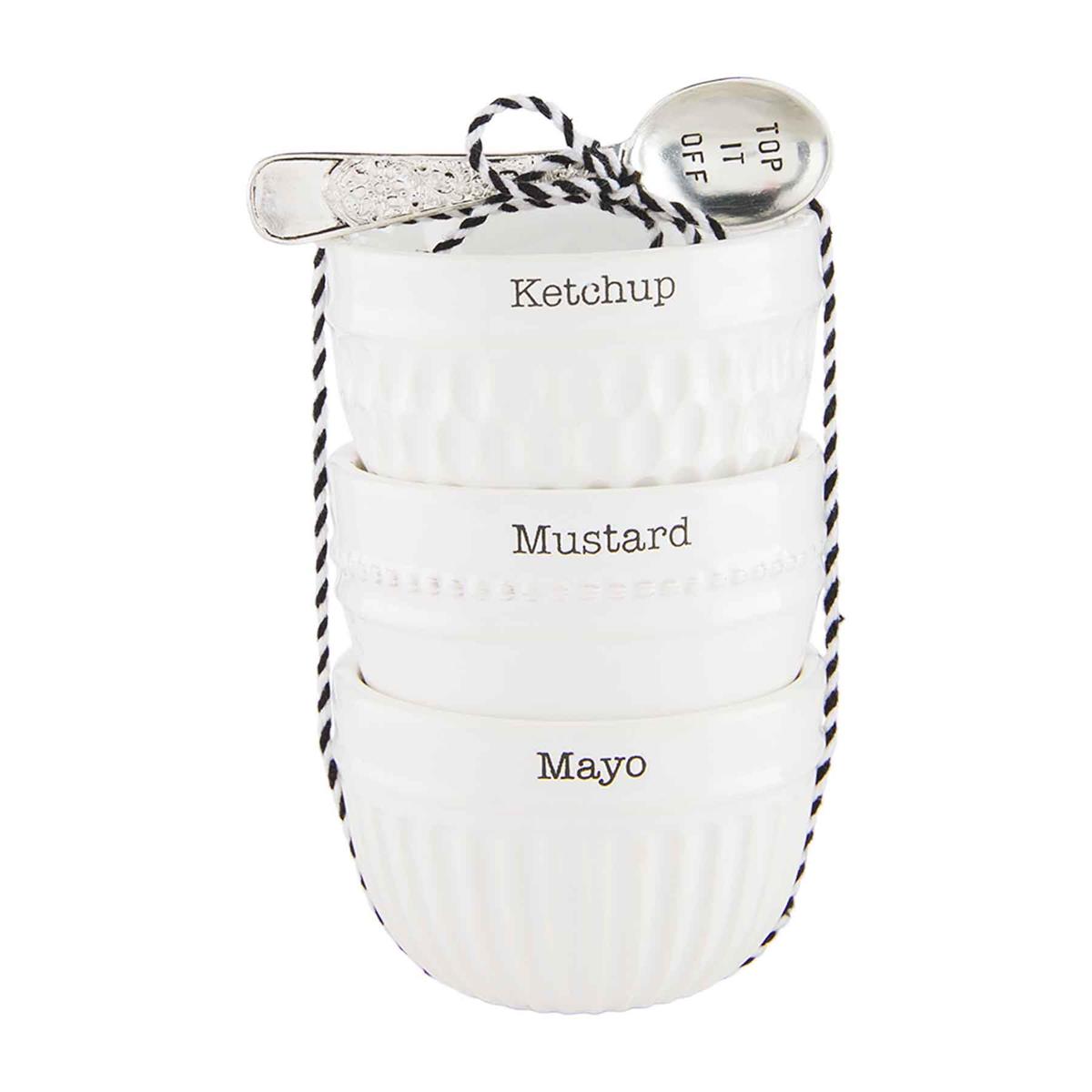 Condiment Dip Set – Sandy's Secret Wednesdays Unique Boutique